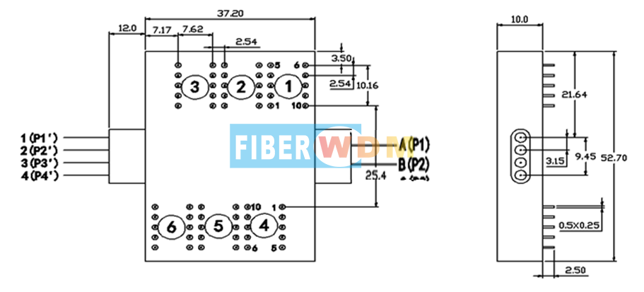 2x4 Mechanical Optical Switch manufacturer & supplier | Fiberwdm.com